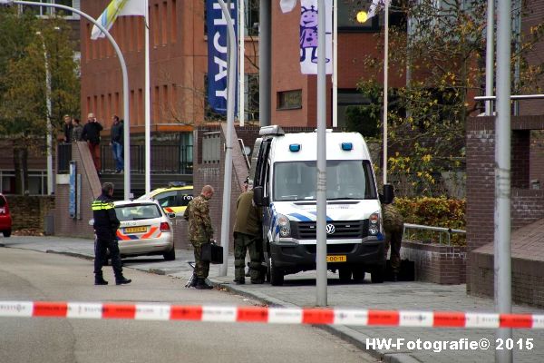 Verdacht pakketje aangetroffen bij IND Zwolle - HW-Fotografie