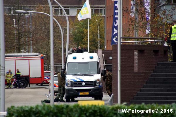Verdacht pakketje aangetroffen bij IND Zwolle - HW-Fotografie