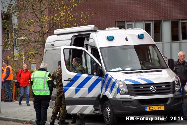 Verdacht pakketje aangetroffen bij IND Zwolle - HW-Fotografie