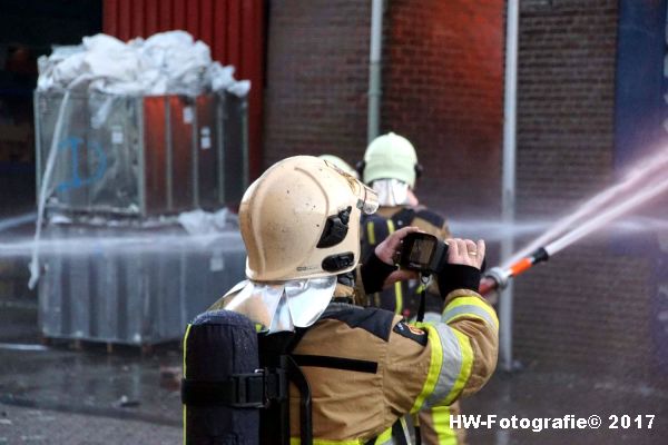 Woningen ontruimd wegens grote brand in Genemuiden - HW-Fotografie