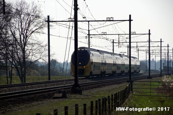 Spoorbomen in storing op spoorwegovergang N340 – HW-Fotografie