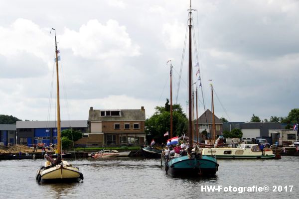 Schepen varen Hasselt binnen tijdens opening Hassailt - HW-Fotografie