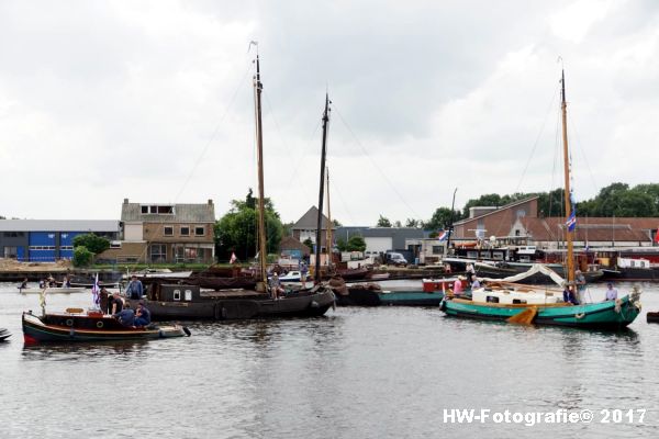 Schepen varen Hasselt binnen tijdens opening Hassailt - HW-Fotografie