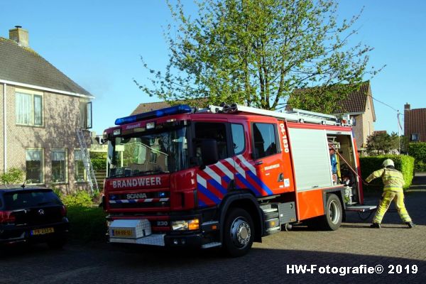 Brand in slaapkamer van woning aan Weesboom - HW-Fotografie