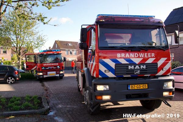 Brand in slaapkamer van woning aan Weesboom - HW-Fotografie