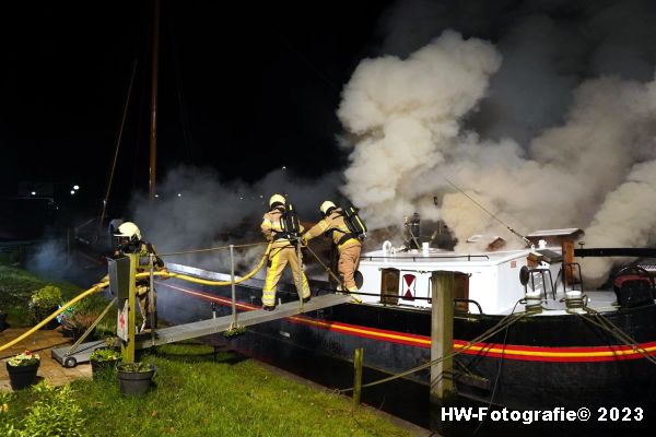 Brand veroorzaakt flinke schade aan Steilsteven Anje - HW-Fotografie
