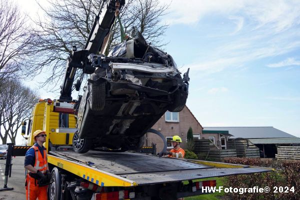 Trein botst op auto op overweg Sonnenbergweg - HW-Fotografie