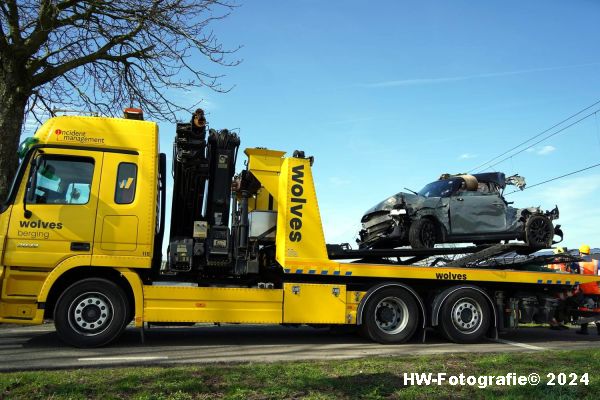 Trein botst op auto op overweg Sonnenbergweg - HW-Fotografie