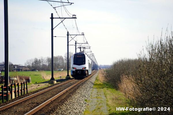 Trein botst op auto op overweg Sonnenbergweg - HW-Fotografie