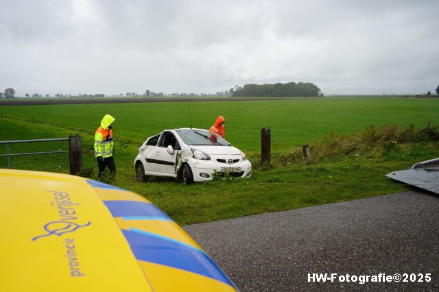 Eenzijdig ongeval op N377 tussen Lichtmis en Hasselt - HW-Fotografie